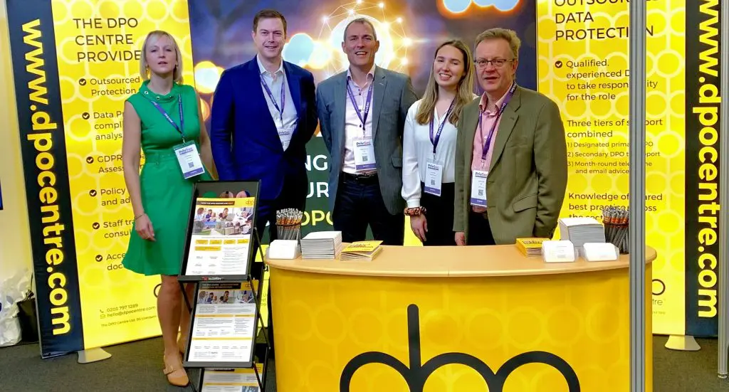 The DPO Centre is set up and ready at Privsec London