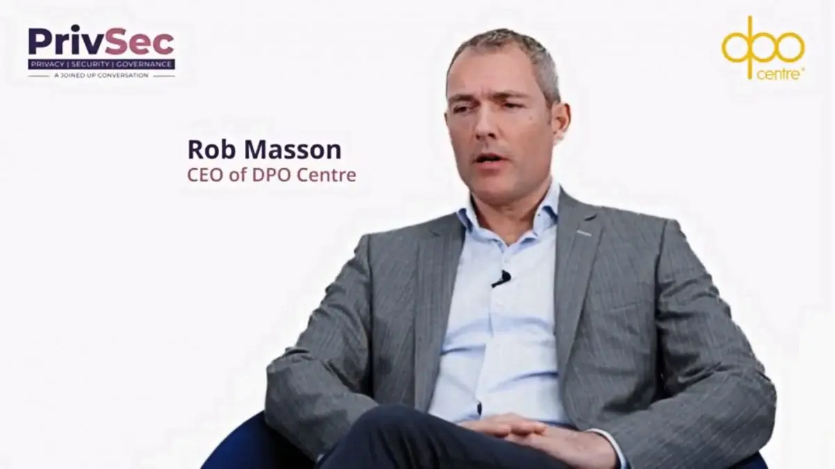 Interview with Rob Masson, CEO of The DPO Centre - Outsourced Data ...